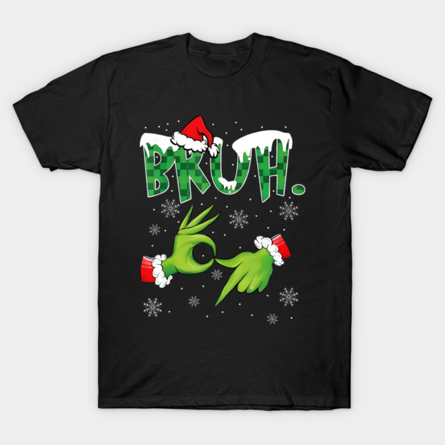 Bruh 67 Six Seven 6 7 Gen Alpha Slang - Funny Christmas Meme - T-Shirt ...