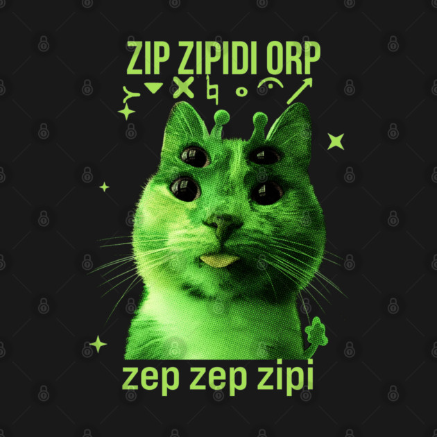 Y2K Alien Cat Meme Retro Silly Cat Vintage Space Kitty Funny - Y2k ...