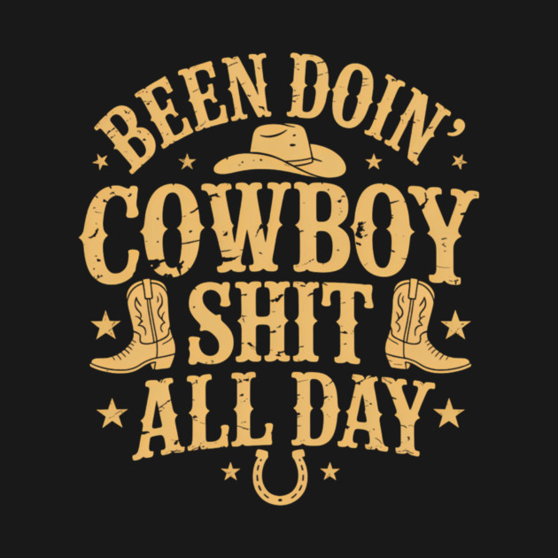 Cowboy Western Joke Meme - Cowboy Western Joke Meme - T-Shirt | TeePublic