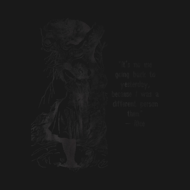 Alice Adventures Wonderland Book Quote Lewis Carrol - Alice Wonderland ...