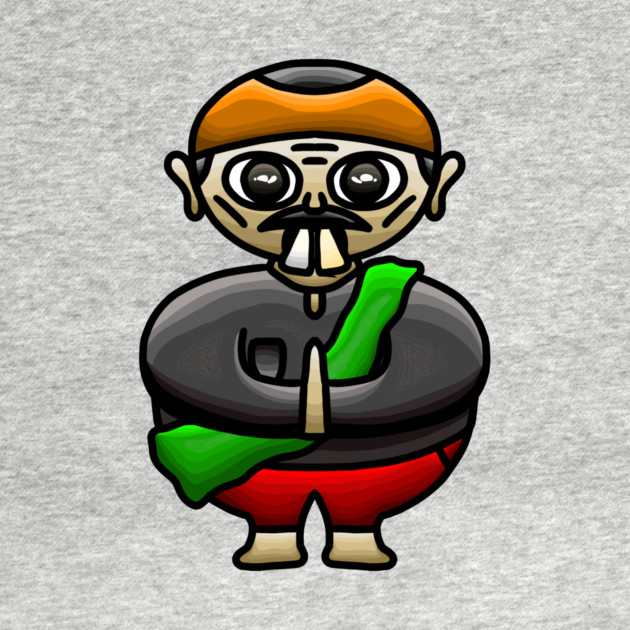 Chibi Village People Cartoon Character Illustration Design - Apparel ...