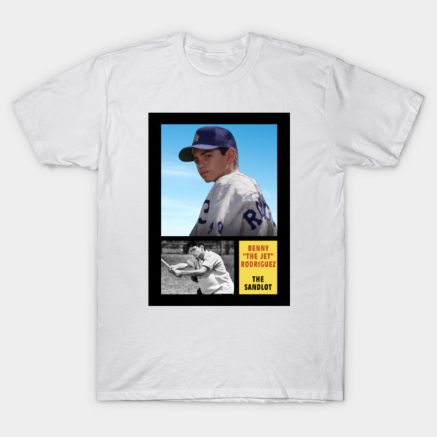 Benny "The Jet" Rodriguez The Sandlot Rookie Card - Sandlot - T-Shirt ...