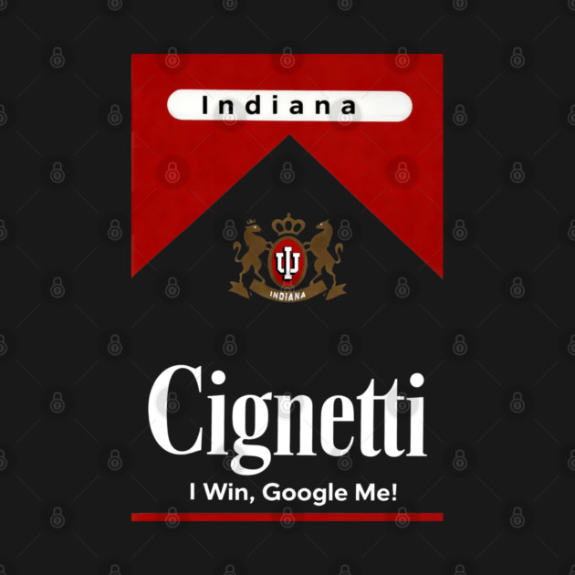 cignetti cigarettes style black - Cignetti - T-Shirt | TeePublic