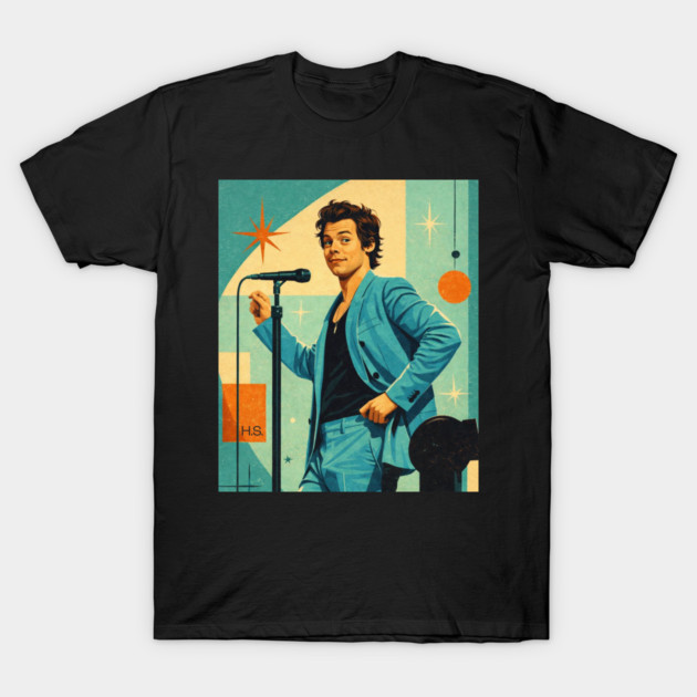 Harry Styles Inspired - Mid Century Modern Art - Harry Styles - T-Shirt ...