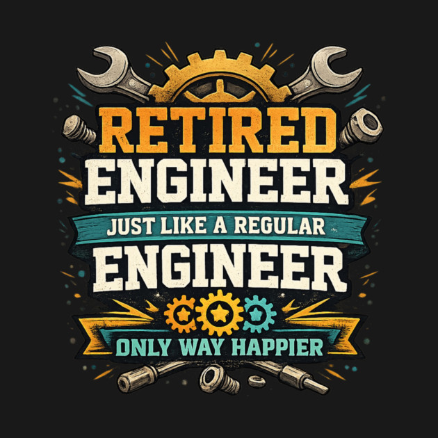 retired engineer engineering funny saying retirement gift - Engineer ...