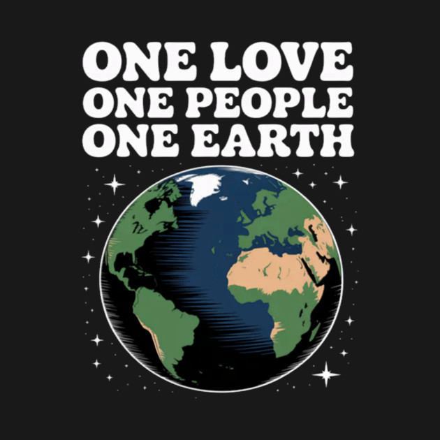 One Love One People One Earth Climate Change Earth Day Kids - Earth Day ...