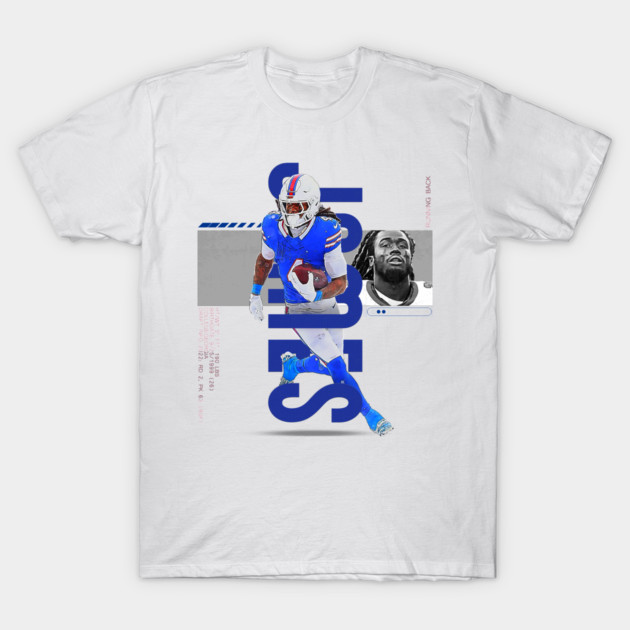 James Cook III football Player Bills 1 - James Cook Iii - T-Shirt ...