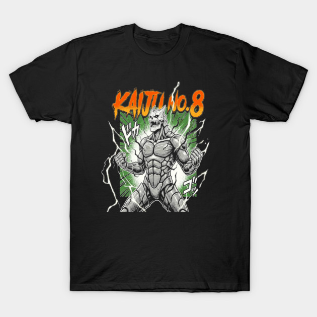 Kaiju No. 8 Fierce Monster Power - Kaiju No 8 - T-Shirt | TeePublic