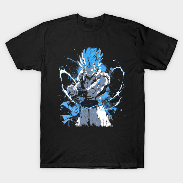 Gogeta Blue Super Saiyan Fan Art - Gogeta Blue - T-Shirt | TeePublic