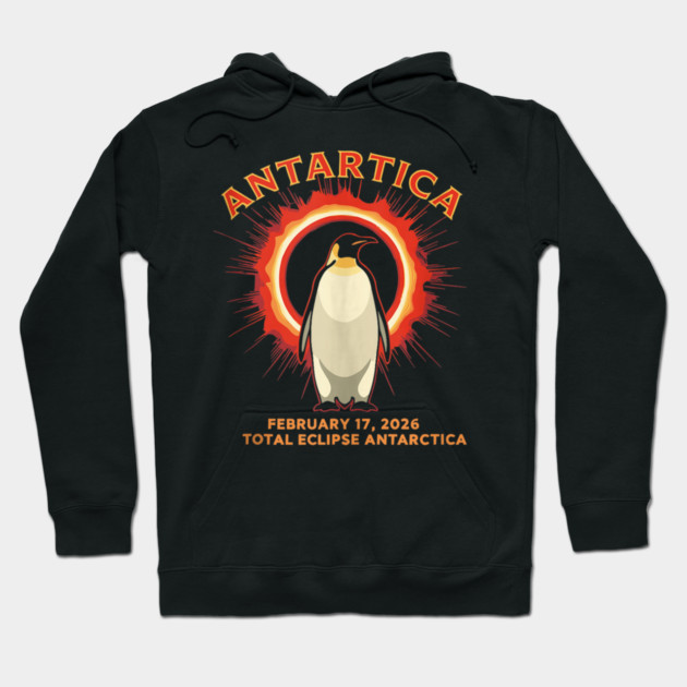 Ring Fire Antarctica 2026 Solar Eclipse Penguin - Solar Eclipse ...