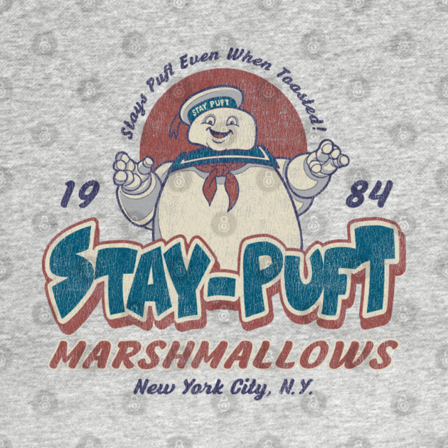 Stay Puft Label Lts Worn - 80s Movies - T-Shirt | TeePublic