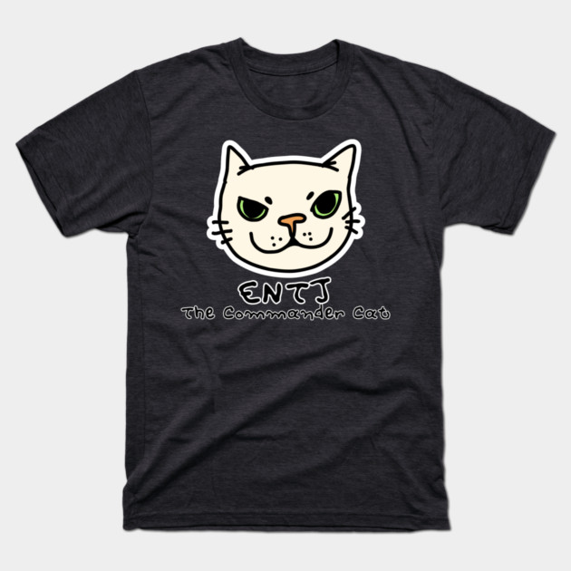 The Commander Cat - Cat - T-Shirt | TeePublic