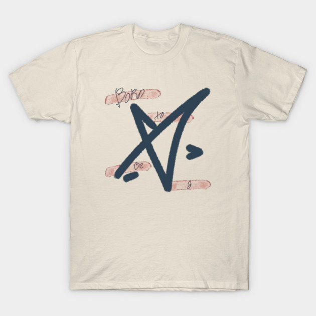 Born to Be a Star - Hand Drawn - T-Shirt | TeePublic