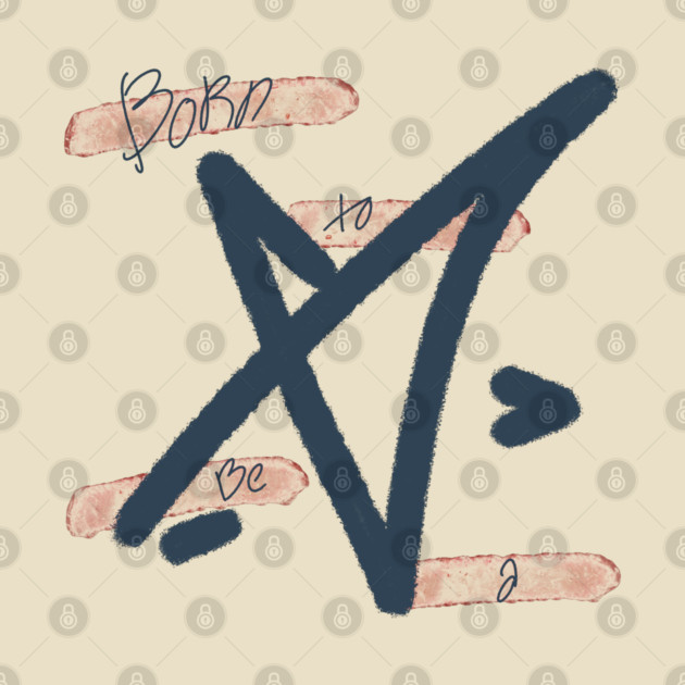 Born to Be a Star - Hand Drawn - T-Shirt | TeePublic