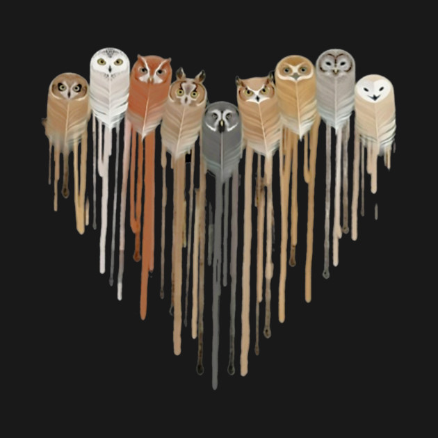 Cute Owl Owl Pet Love Owl Feather Heart Indian Native American Chief ...