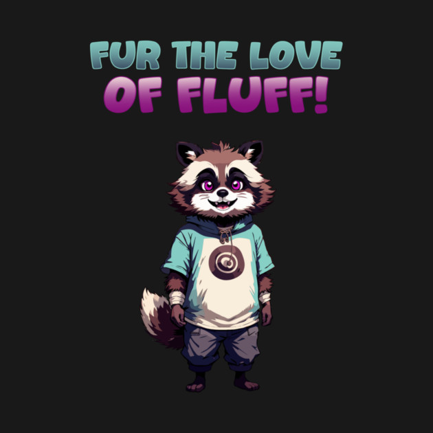 For the Love of Fluff I Anthro Raccoon Character Artwork - Furry Fandom ...