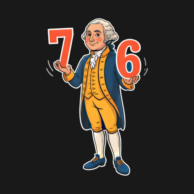 6-7 7-6 George Washington Six Seven Gen Alpha Slang - Funny George ...