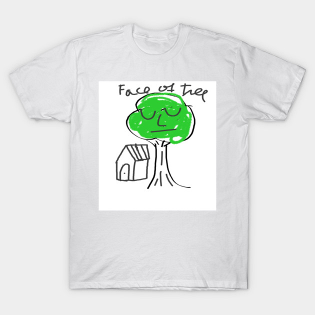 Face of tree - Face - T-Shirt | TeePublic