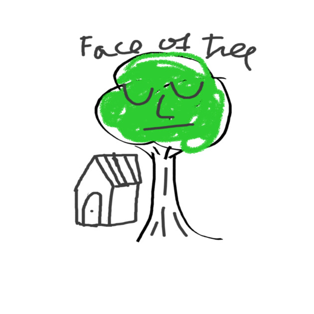 Face of tree - Face - T-Shirt | TeePublic