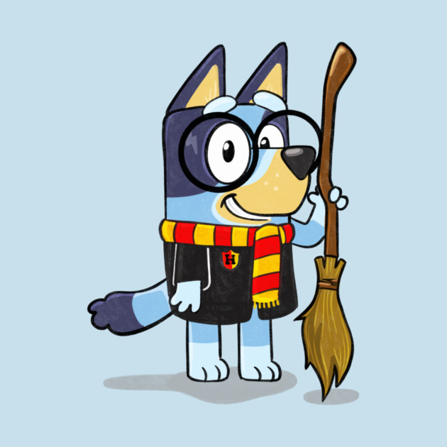 harry bluey - Wizard - T-Shirt | TeePublic