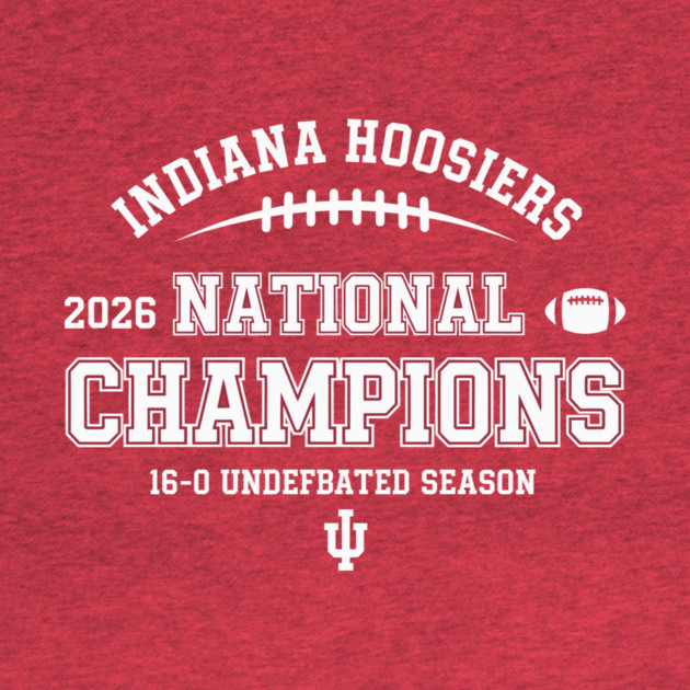 Indiana Hoosiers CFP National Championship 2026 - Indiana Hoosiers ...