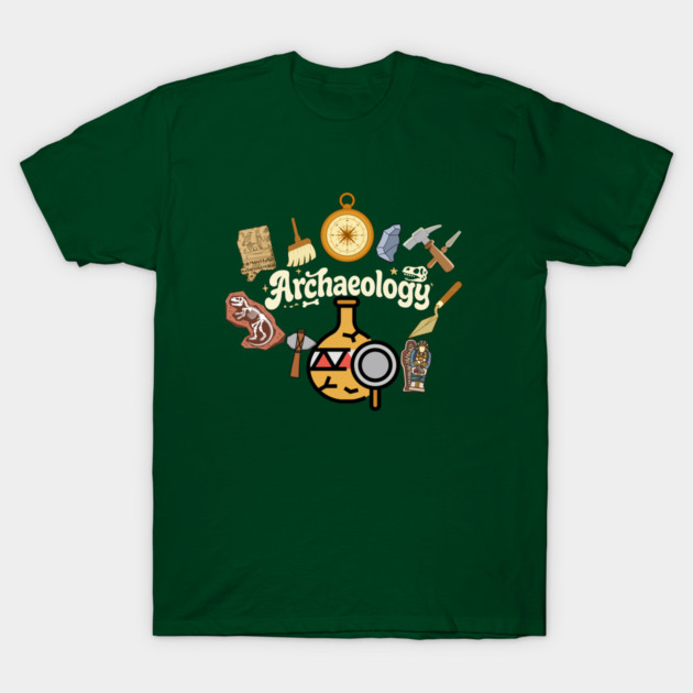 Vintage Archaeologist Archaeology - Archaeology - T-Shirt | TeePublic