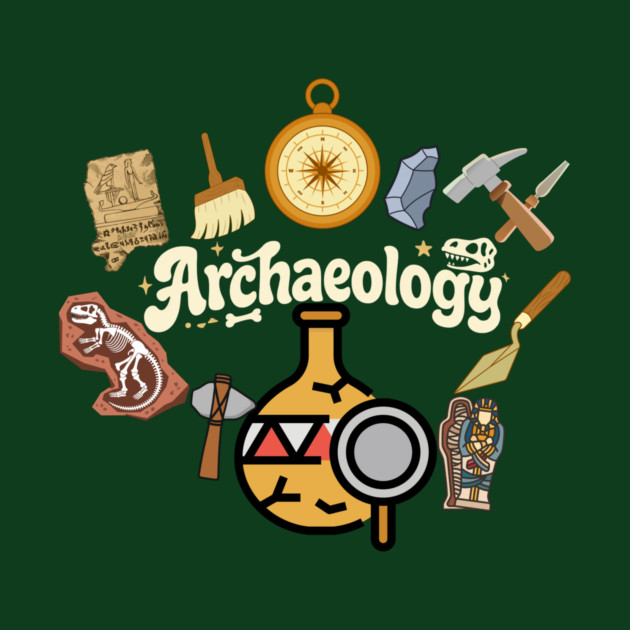 Vintage Archaeologist Archaeology - Archaeology - T-Shirt | TeePublic