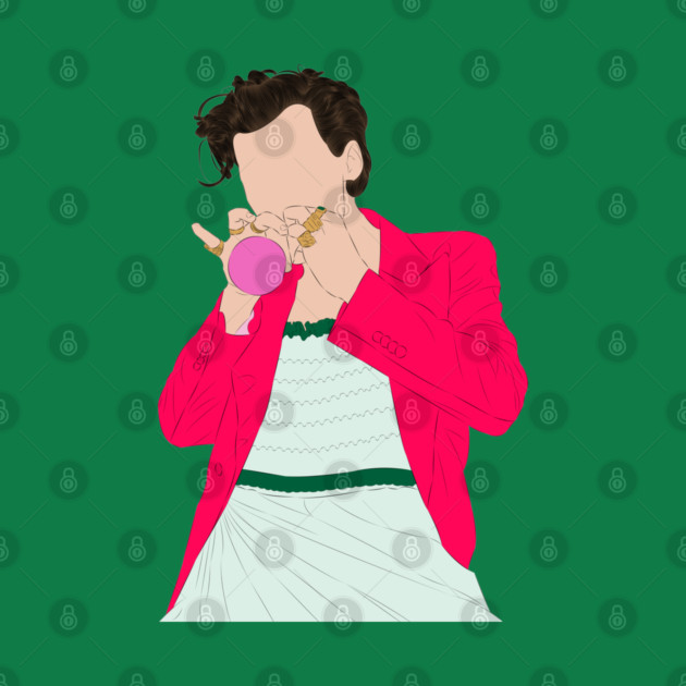 Harry Styles Inspired Illustration - Harry Styles - T-Shirt | TeePublic
