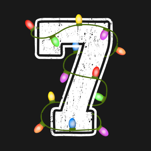 Number 7 7th Hap - Birthday Boy - T-Shirt | TeePublic