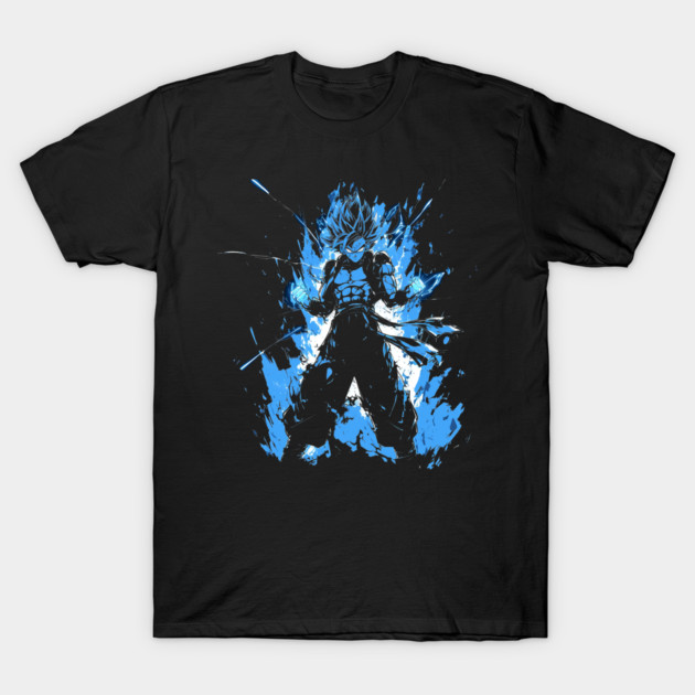 Gogeta Blue Anime Energy Blast - Gogeta Blue - T-Shirt | TeePublic