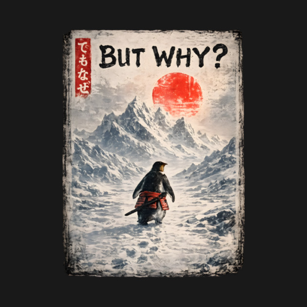 Nihilist-Penguin Samurai Japanese Vintage Graphic - Nihilist Penguin ...