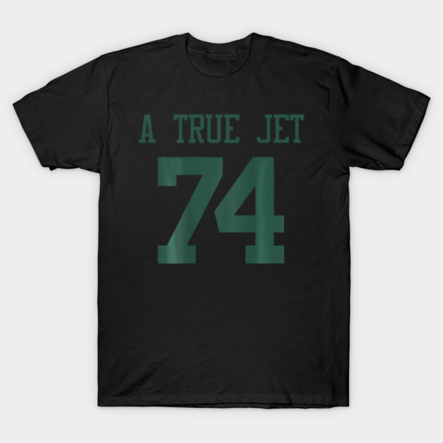 Nick 74 Memorial Honor 74 A True Jet - Football Legend Tribute - T ...
