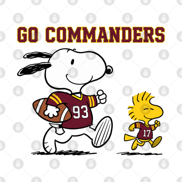 Snoopy Washington Commanders Football Retro Fan - Go Commanders ...