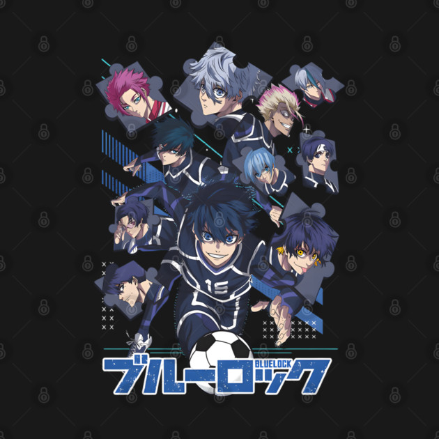 Blue Lock Team - Anime Custom Print - T-Shirt | TeePublic