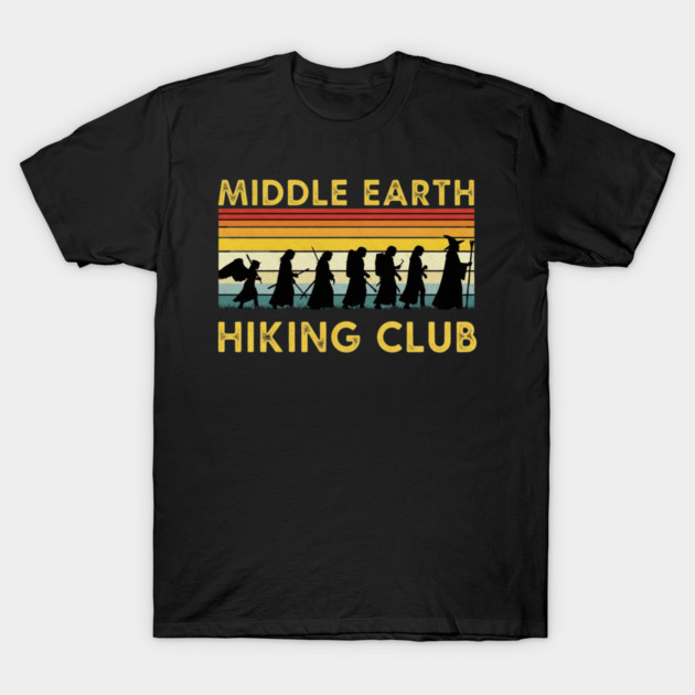 Middle Earth Hiking Club Retro Sunset - Middle Earth Hiking Club Retro ...