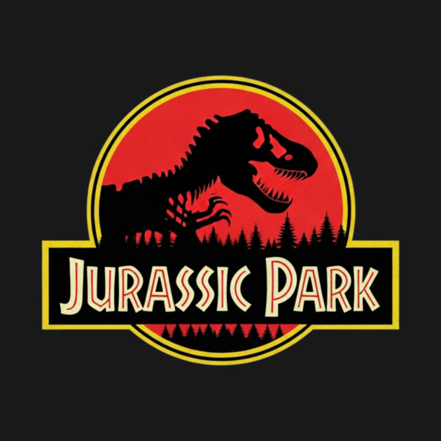 Jurassic Park Dinosaur Logo - Jurassic Park Dinosaur Logo - T-Shirt ...