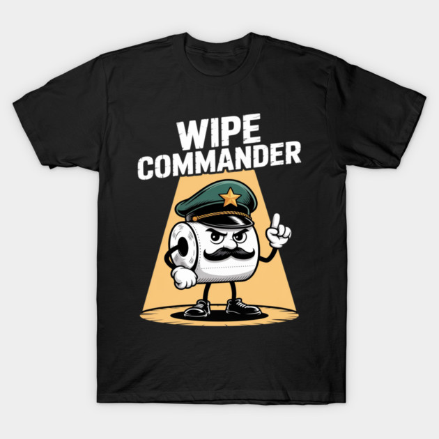 Wipe Commander Funny Bathroom Toilet Paper - Wipe Commander Funny ...