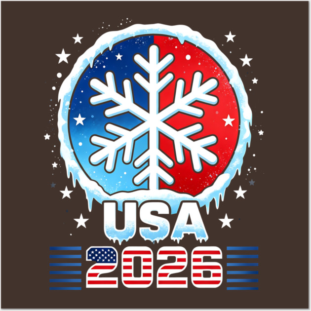 USA 2026 Winter Sports Team Spirit - Usa Winter Sports - Posters and ...