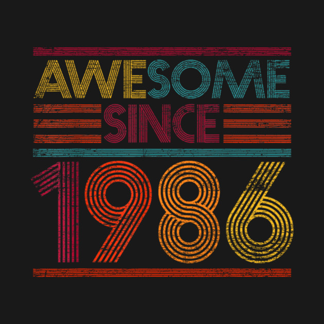 Vintage 1986 Limited Edition - Vintage 1986 Limited Edition - T-Shirt ...