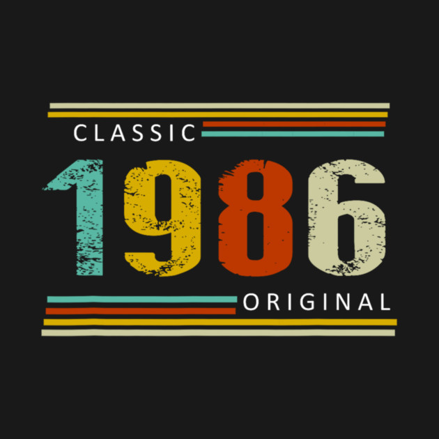 Vintage 1986 Limited Edition - Vintage 1986 Limited Edition - T-Shirt ...