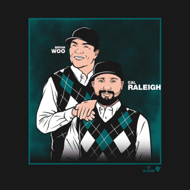 Cal Raleigh & Bryan Woo - Family Portrait - Seattle Baseball - Cal ...