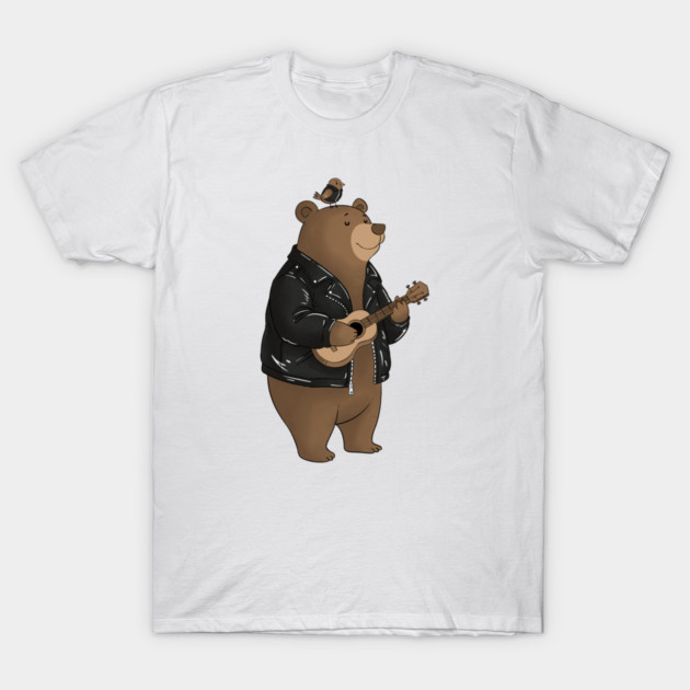 Gentle String - Bear - T-Shirt | TeePublic