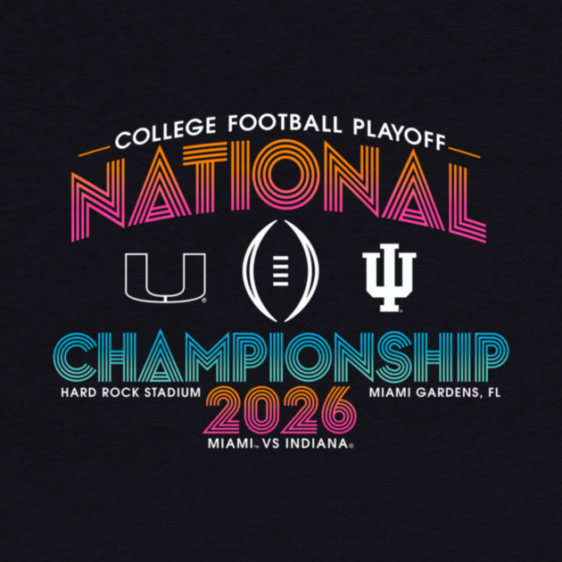 Miami vs Indiana CFP National Championship 2026 - Miami Vs Indiana Cfp ...