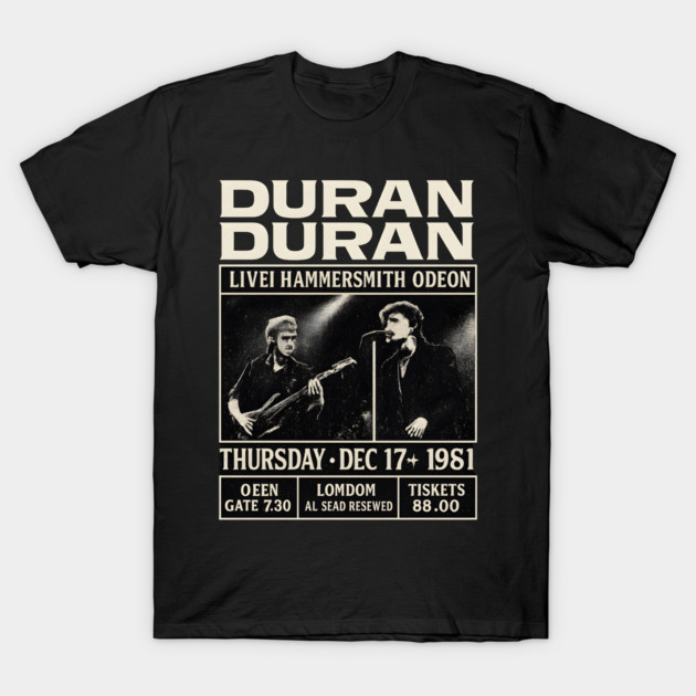 Duran - Duran - Band Name Duran - T-Shirt | TeePublic