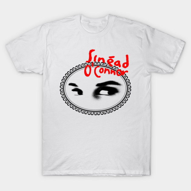 Black Silhouette Frame Sinegr Woman - Sinead O Connor - T-Shirt | TeePublic