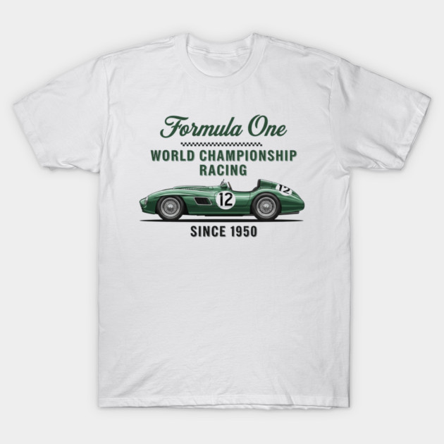 F1 Retro Car Graphic - F1 - T-Shirt | TeePublic