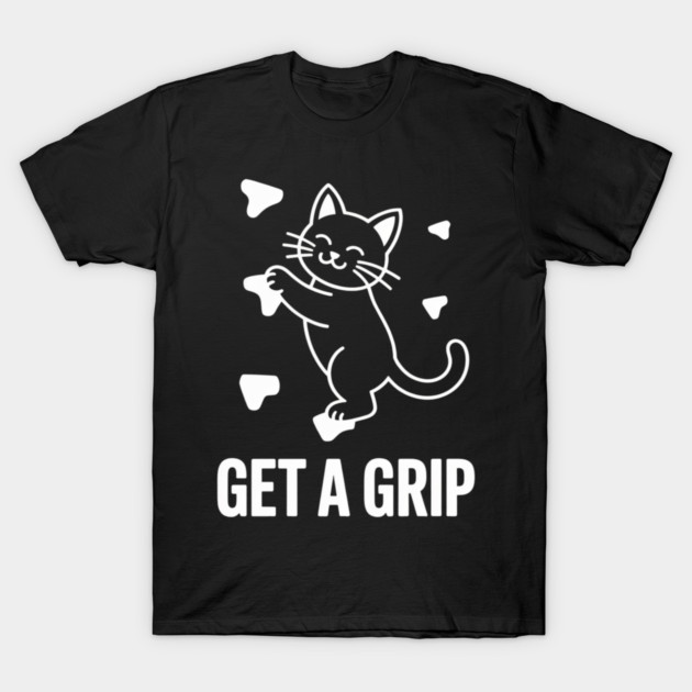 Funny Cat Rock Climbing Get a Grip - Funny Cat Rock Climbing Get A Grip ...