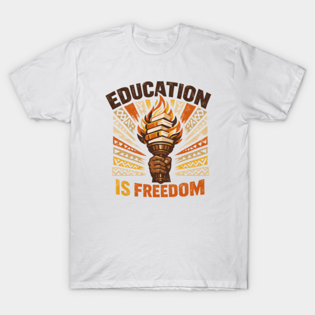 Education Is Freedom Black Teacher Books Black History Month ...
