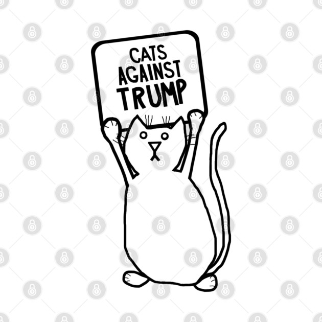 Cats-Against-Trump - Cats Against Trump - T-Shirt | TeePublic