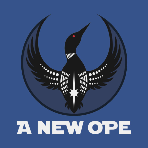 New Hope Rebel Alliance Loon - Minnesota - T-Shirt | TeePublic